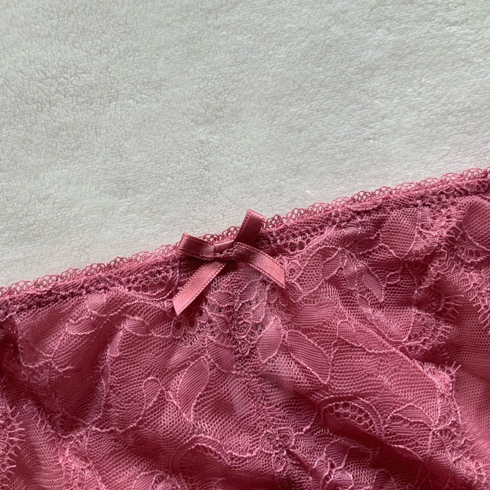 Wacoal Retro Chic Hi-Cut Lace Brief Panty - Gem